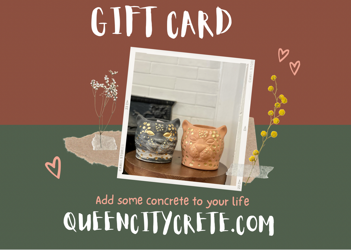 QCC Gift Cards – Queen City 'Crete